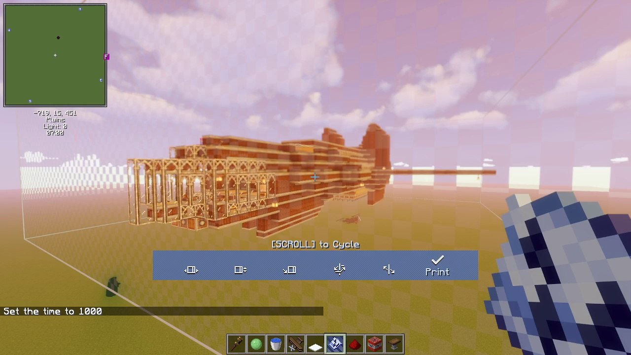 Minecraft Working Airship using Create Mod - video Dailymotion