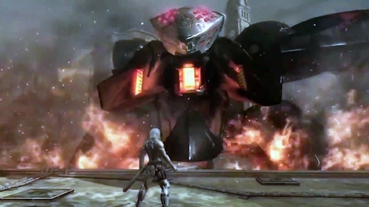 Metal Gear Rising: Revengeance - Gameplay-Trailer: Raiden Vs Metal Gear ...