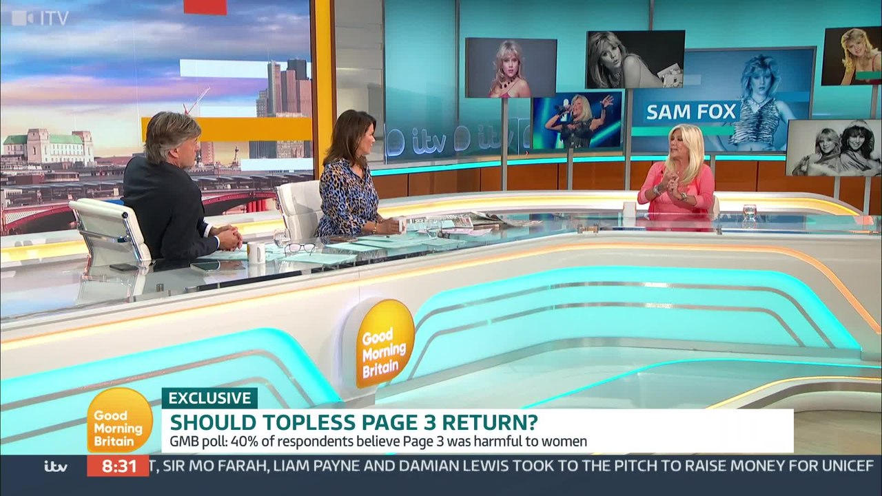 Sam Fox: 'Page Three was never risque' - video Dailymotion