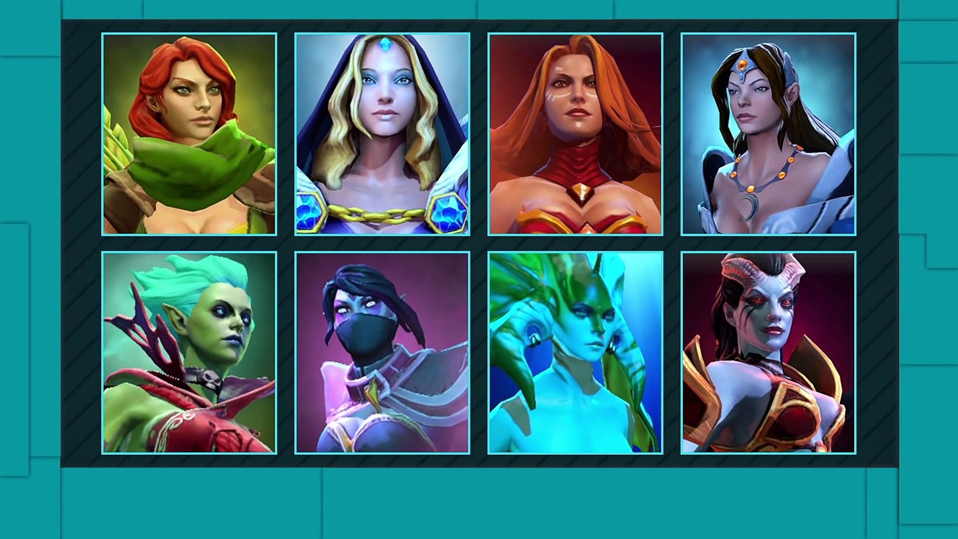 Dota 2 Female Heroes With Names