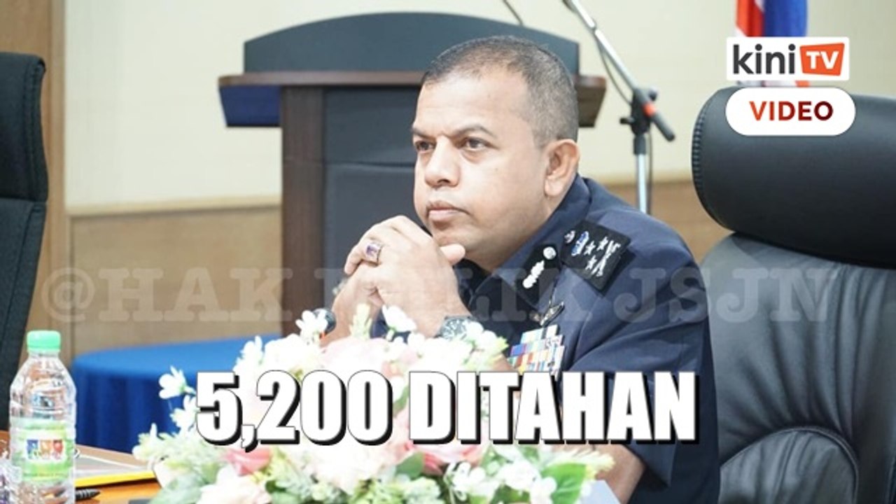 Op Tapis Khas 5 200 Tokan Dan Penagih Dadah Berjaya Ditahan Video
