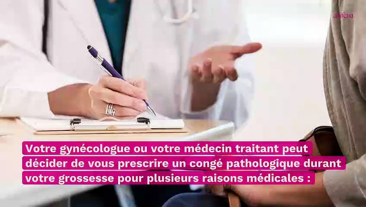 Congé pathologique de grossesse : quand faut-il le demander ? - Vidéo ...