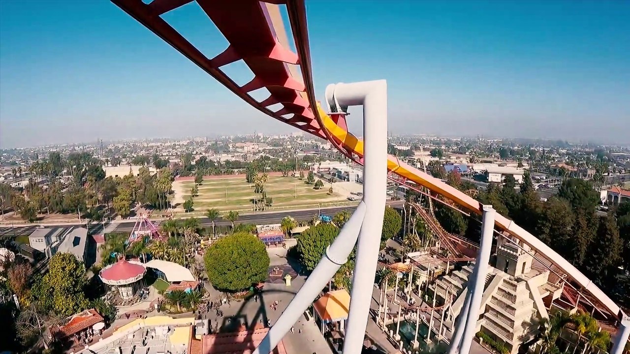 Silver Bullet Roller Coaster (Knott's Berry Farm - Buena Park ...