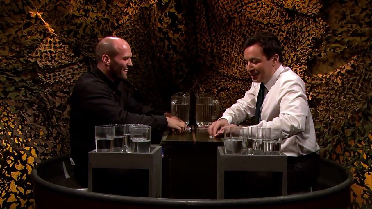 Late Night with Jimmy Fallon Saison 0 - Water War with Jason Statham ...