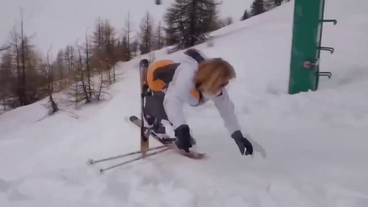 Fail: Funny Ski Lift Fails compilation - video Dailymotion