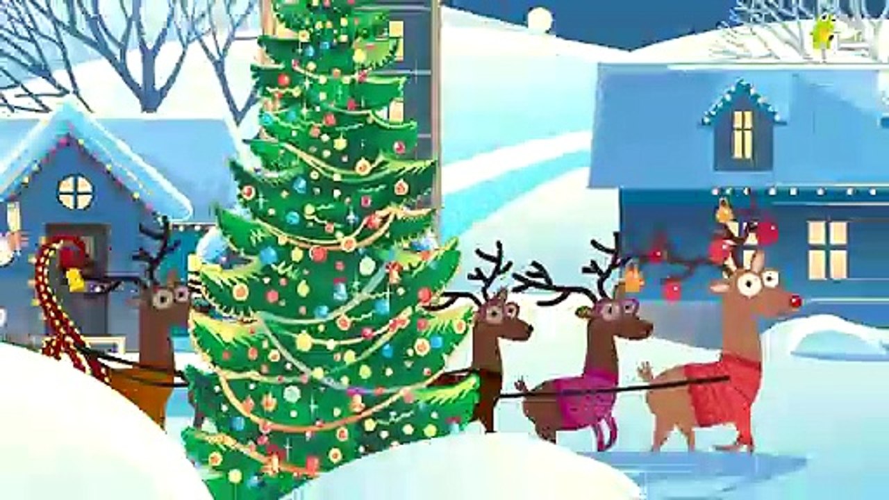 Rudolph the Red Nosed Reindeer with lyrics | Christmas Song - video ...