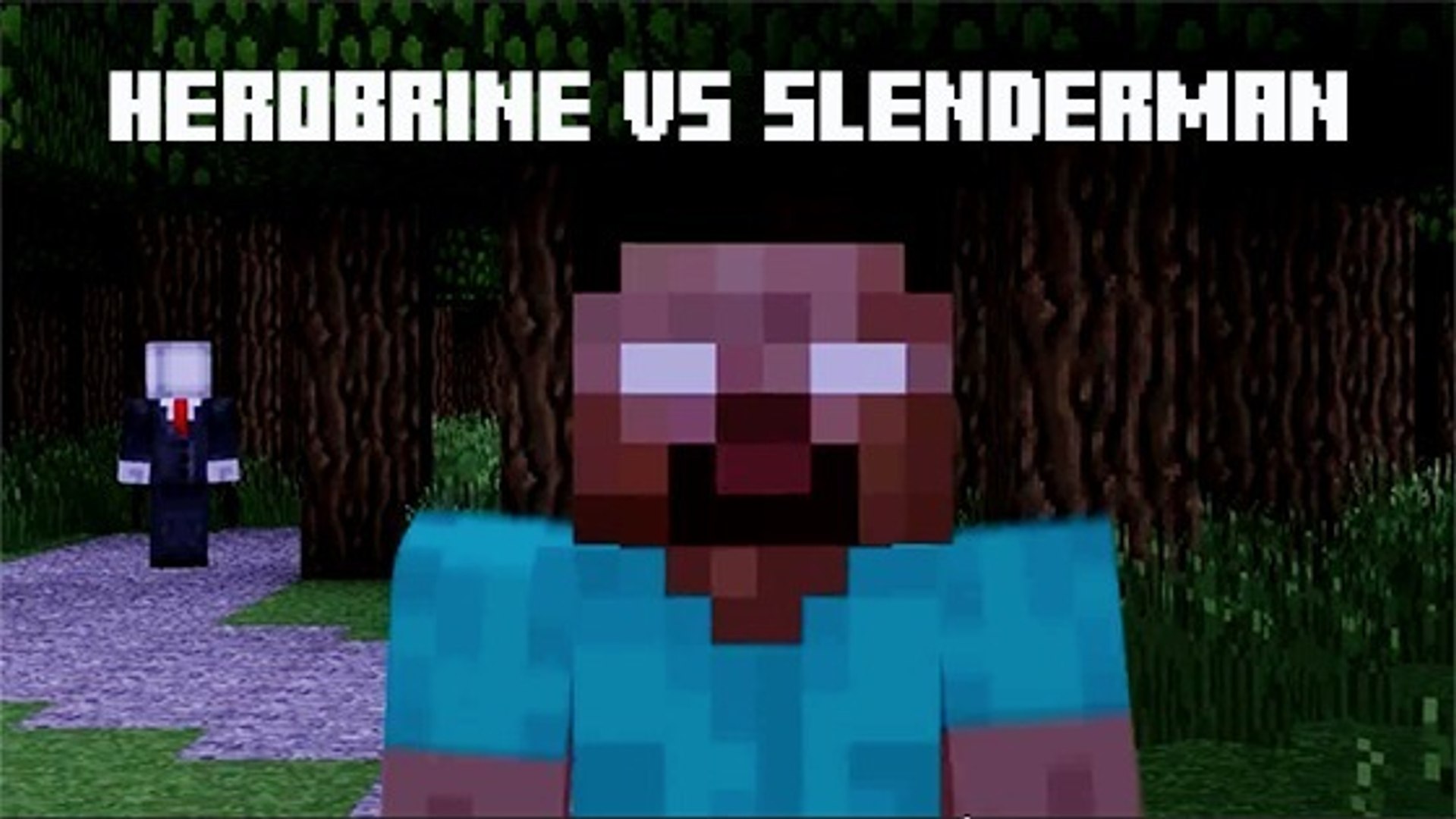 Minecraft Herobrine Vs Slenderman Rap Battle Herobrine Rap Battle