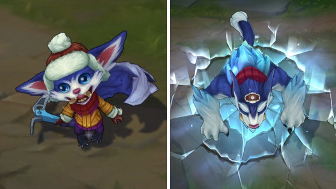 League of Legends : Snow Day Gnar, preview du nouveau skin sur le PBE ...
