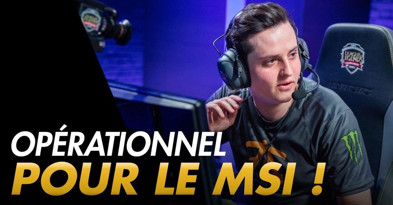 League of Legends : bonne nouvelle pour Fnatic, Soaz jouera au MSI ...