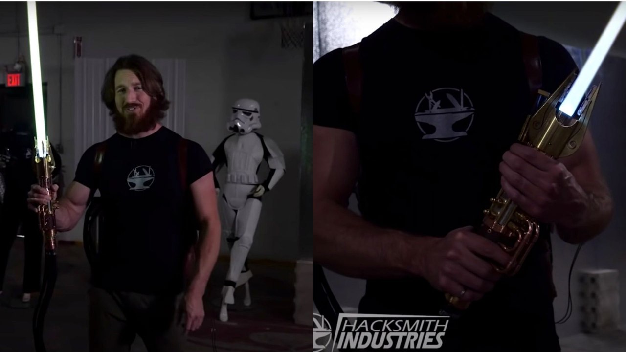 Star Wars : le premier sabre laser rétractable créé par la chaîne ...