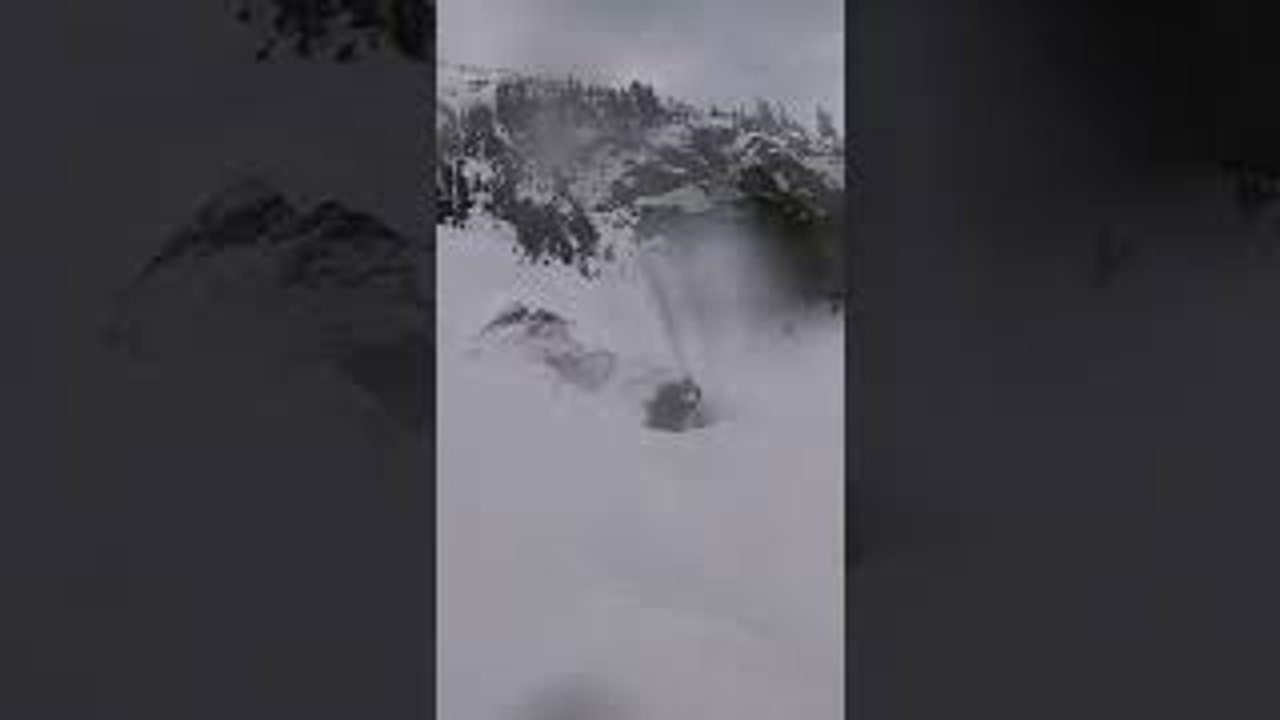 Scary Ski Fall in Whistler - video Dailymotion