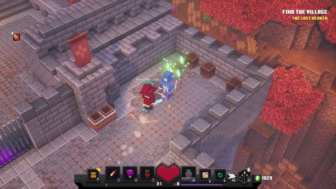 Minecraft Dungeons Gameplay Demo: Co-op - video Dailymotion