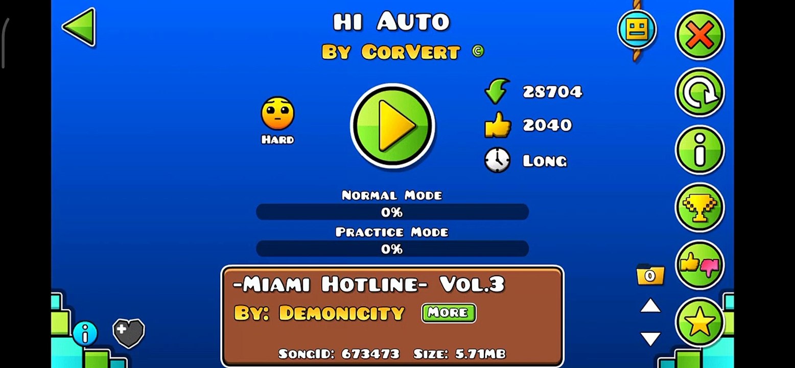 HI AUTO (Geometry Dash) - Vidéo Dailymotion