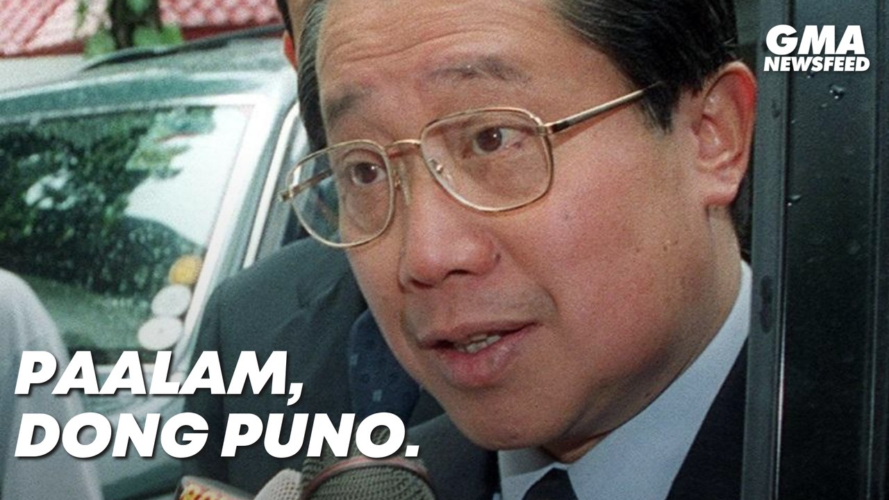 Dong Puno, pumanaw na | GMA News Feed - video Dailymotion