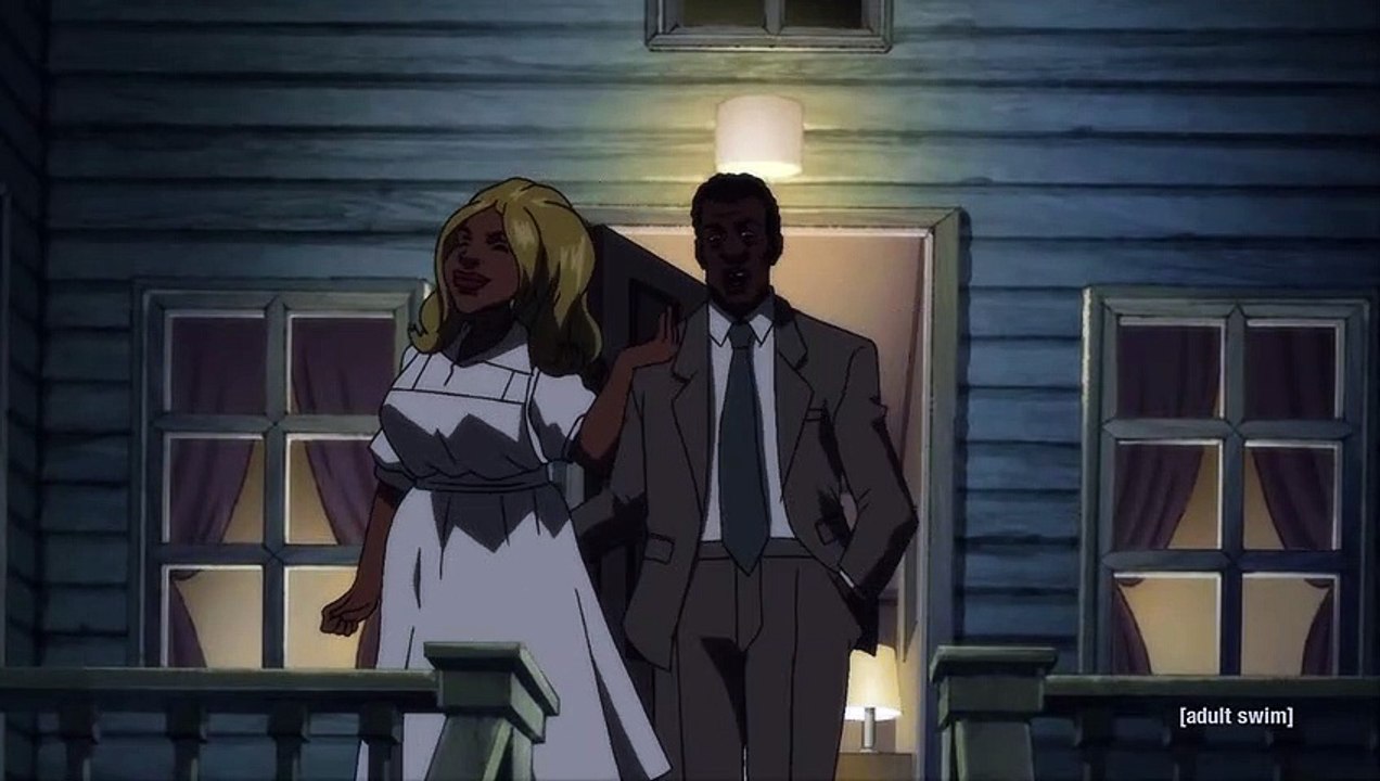 The Boondocks Clip - The Ruckus Family Finds a White Baby - video ...