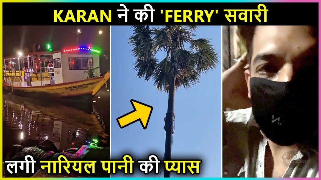 Karan Kundrra Takes A Ferry Ride Early Morning Before Sunset - video ...