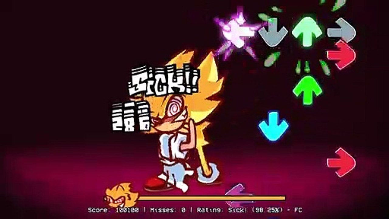 Friday Night Funkin_ Chaos Nightmare - Sonic vs Fleetway _ Phantasm ...