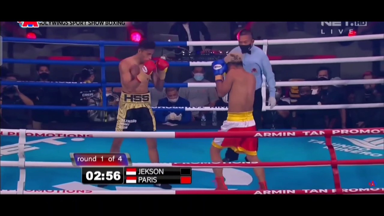 Paris Fernandes vs jekson Karmela di audisi tinju Indonesia - video ...