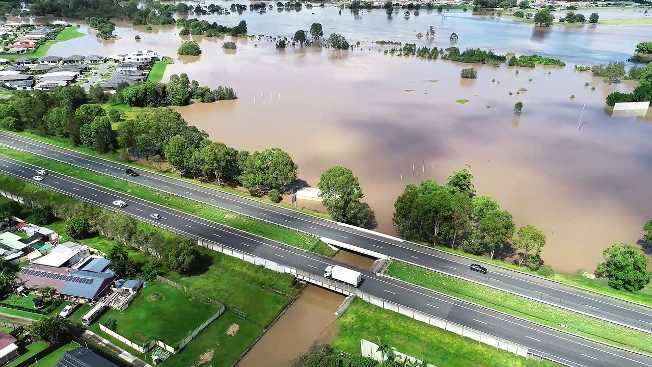 Logan Flooding aerial view | March 2 | Jimboomba Times - video Dailymotion
