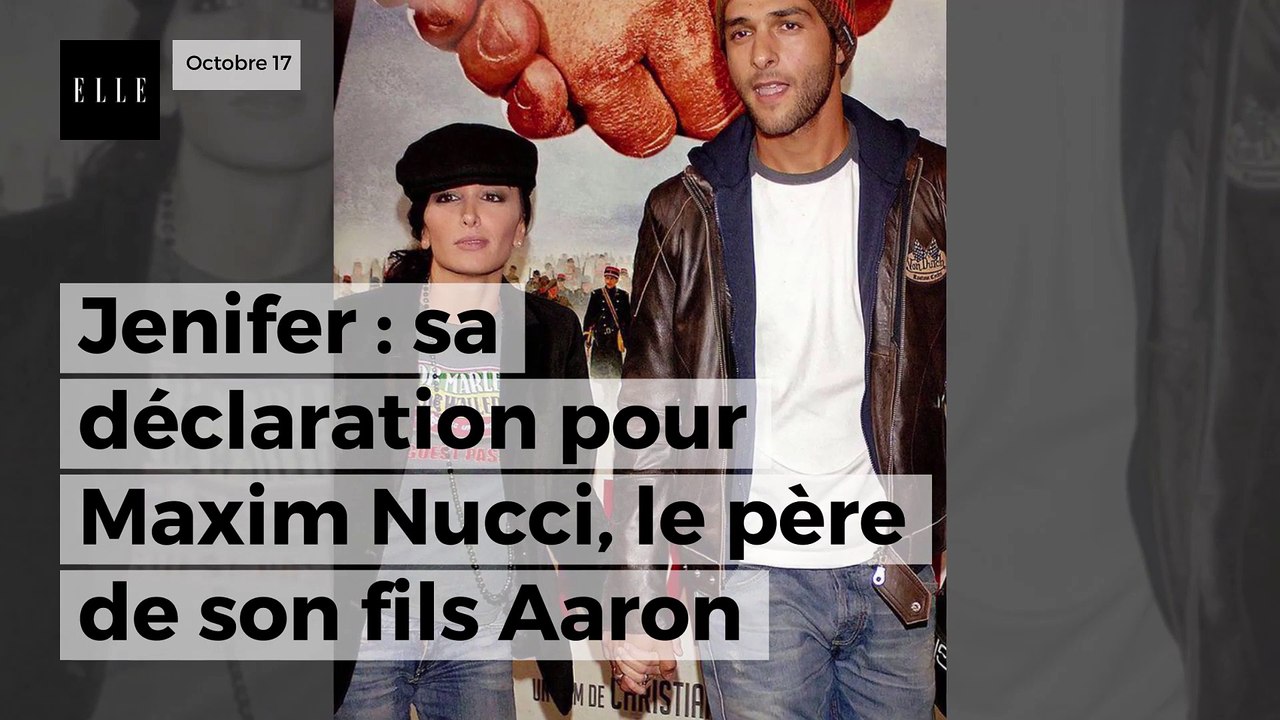 Jenifer : sa déclaration pour Maxim Nucci, le père de son fils Aaron ...