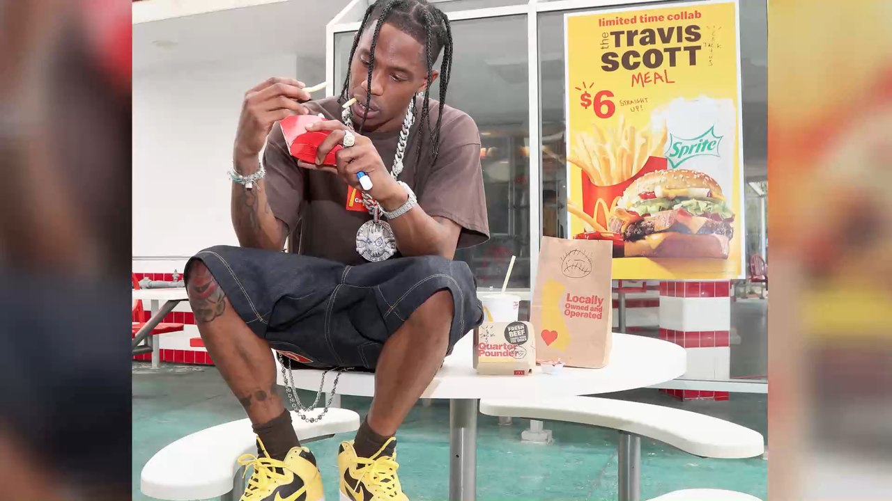 You can now order the 'Travis Scott Meal' at McDonald's - video Dailymotion