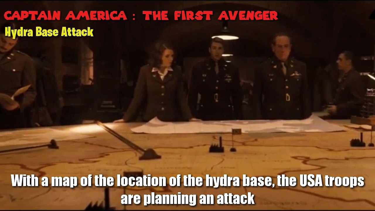 CAPTAIN AMERICA THE FIRST AVENGER || Hydra Base - Video Dailymotion