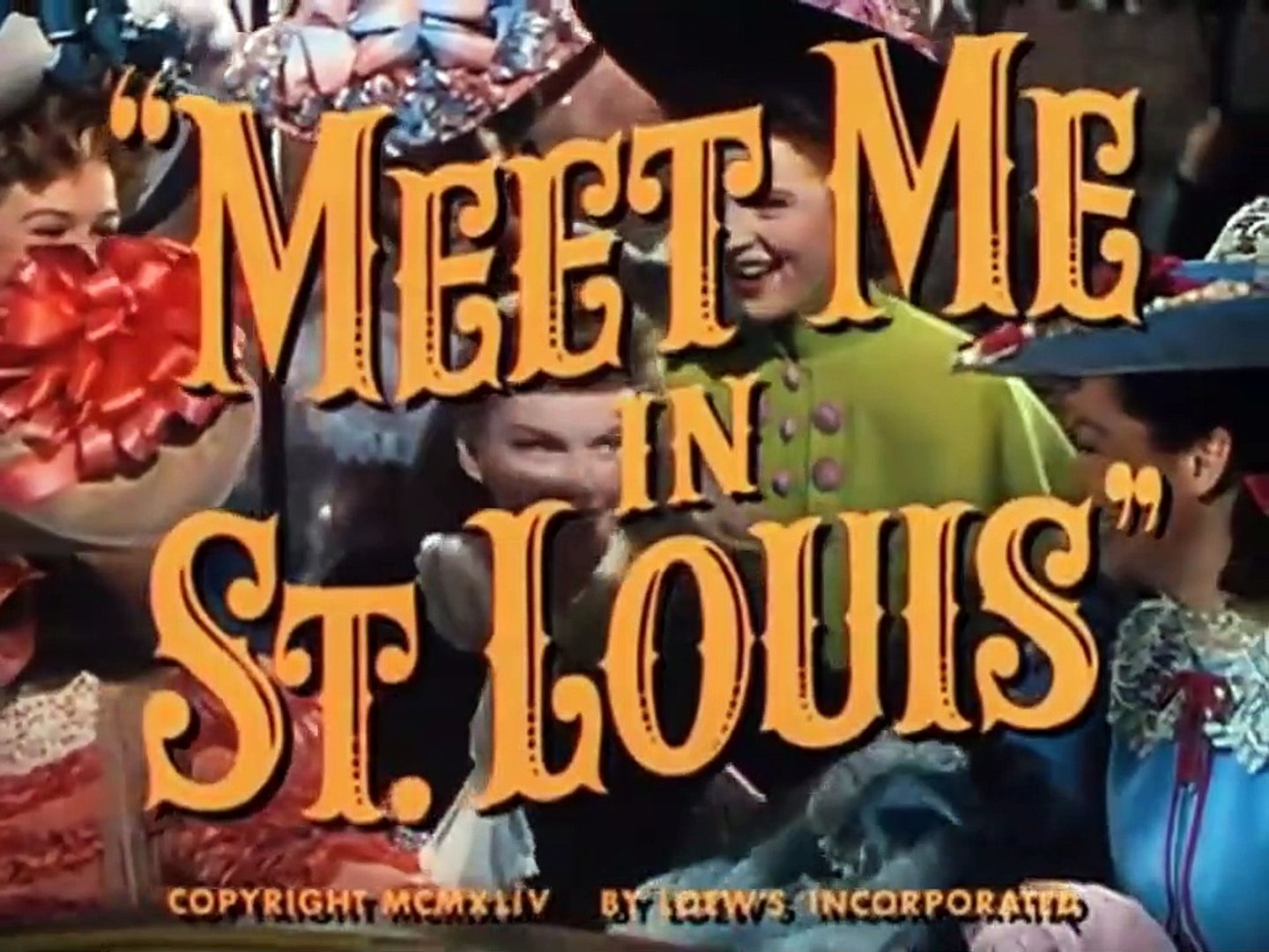 Meet Me In St Louis Movie Poster