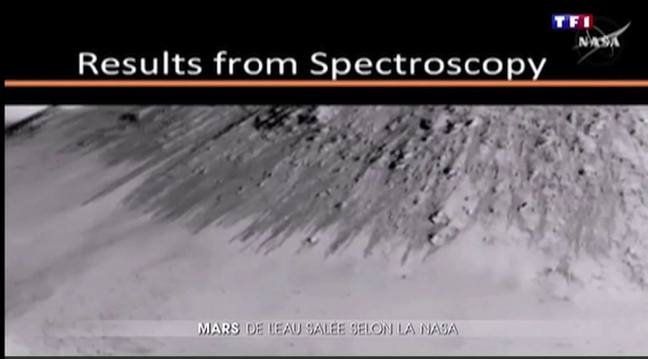 Le zapping du 29/09 : La NASA découvre de l’eau salée sur Mars - Vidéo ...