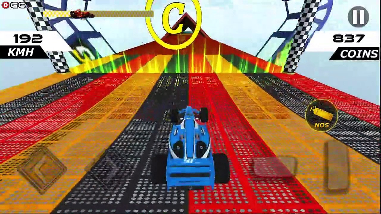 Crazy Formula Car Mega Ramps / Impossible Stunt Car Games / Android GamePlay - Vidéo Dailymotion