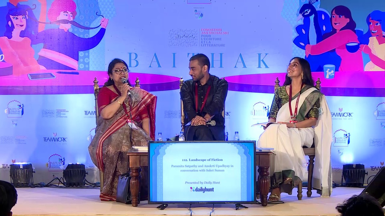 JLF2022: Landscape of Fiction | Paramita Satpathy and Anukrti Upadhyay ...