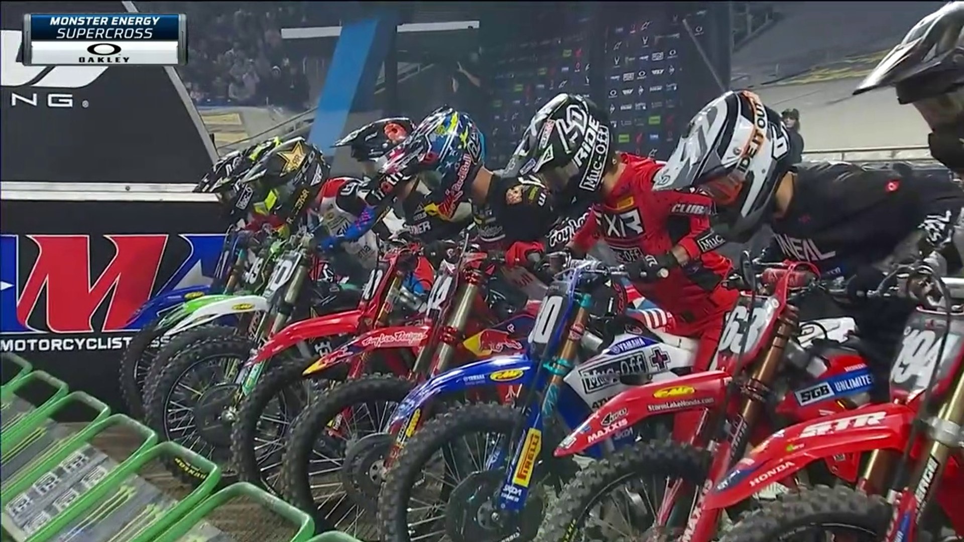 Supercross Starting Gate Wallpaper