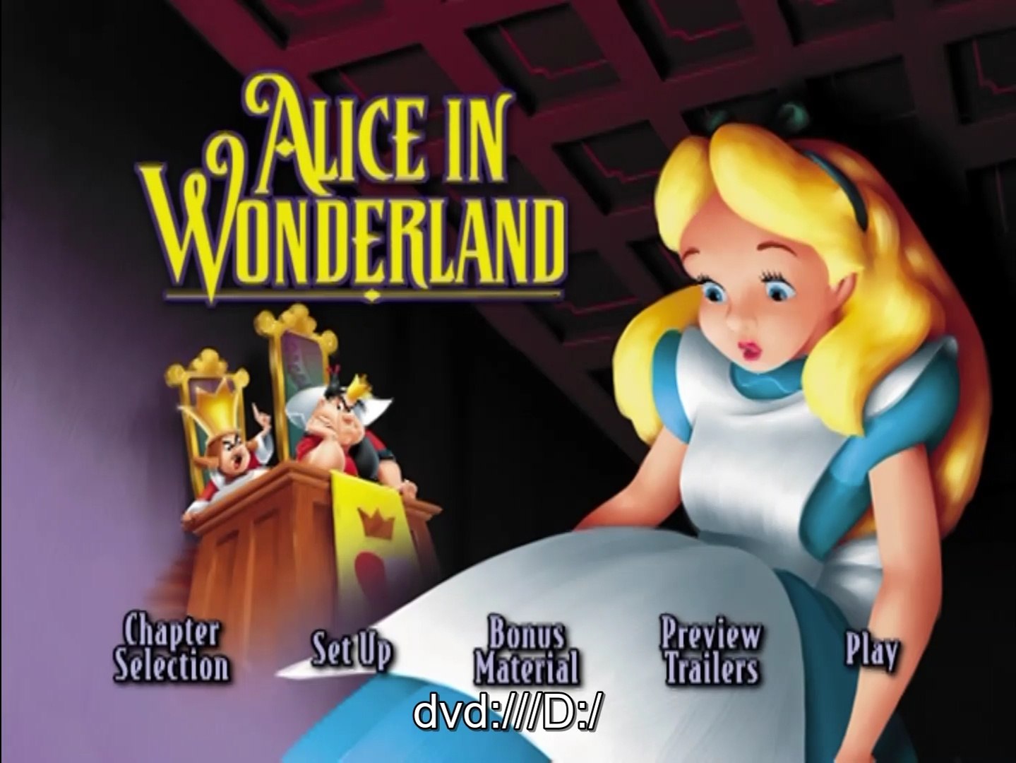 Alice In Wonderland Vhs 2000