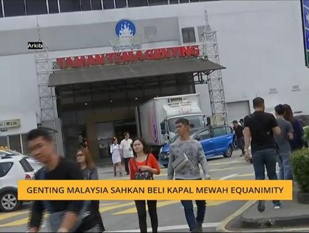 Genting Malaysia sahkan beli kapal mewah Equanimity | Astro Awani