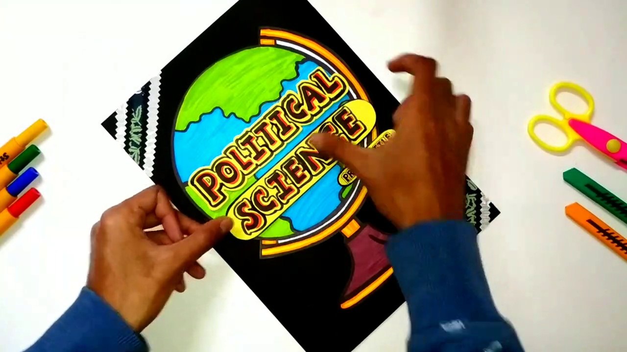 Political Science Project Cover Page Design | Political Science Project ...