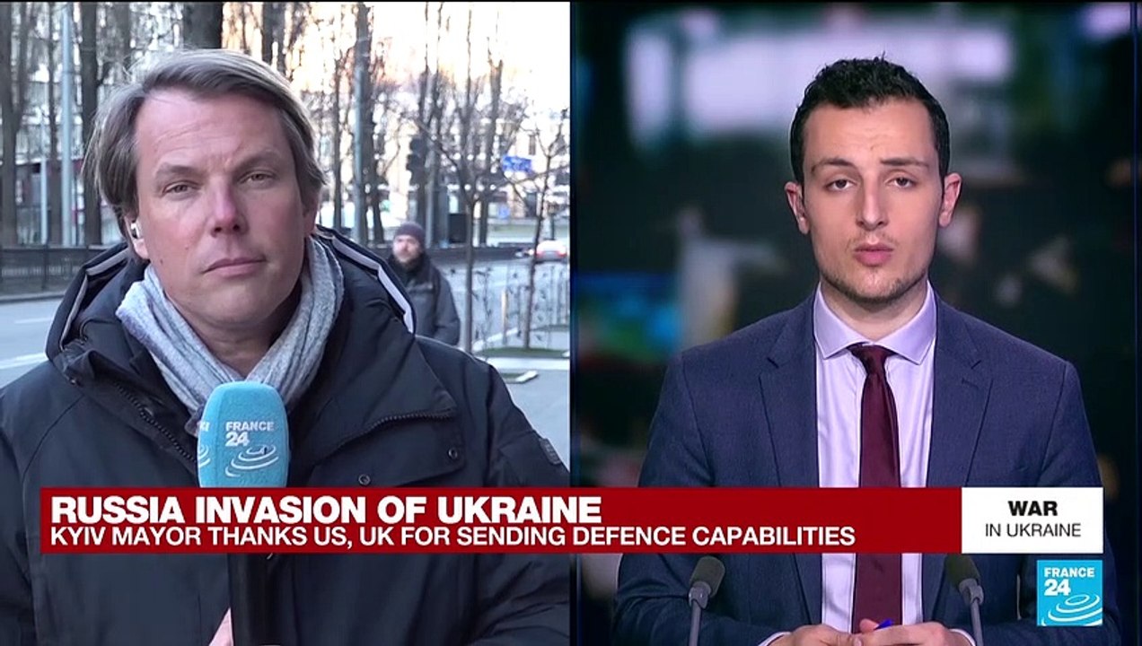 War in Ukraine: Kyiv emerges from a 35-hour curfew - video Dailymotion