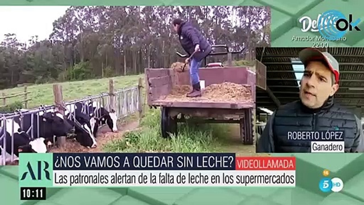 Un ganadero explota en directo contra el Gobierno: "Vais a comer mierda por culpa de estos ...