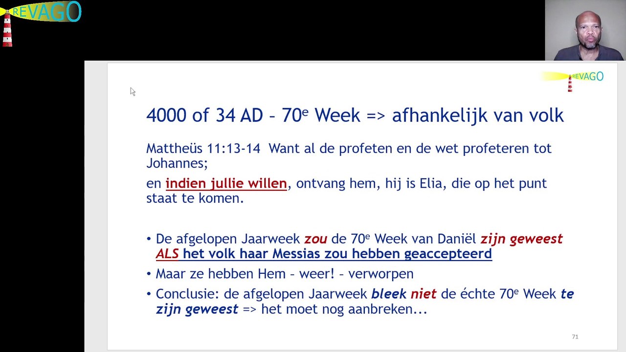 R 138 Chronologie = van Adam tot Jezus' Terugkomst! - volgens Gods ...