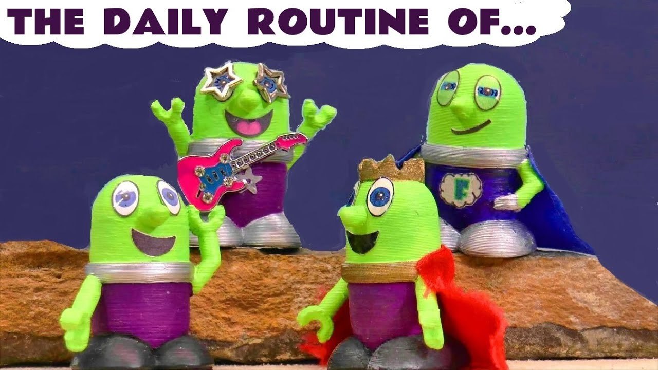 Funlings A Day In the Life Of with Funlings Toys Daily Routine Full ...