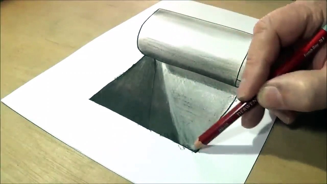 Drawing 3D Hole, How To Draw 3D Hole – WDXO