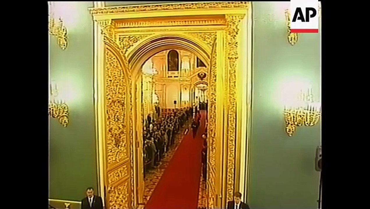 Putin's 1st Inauguration - 2000 Today In History 7 May 17 - video ...