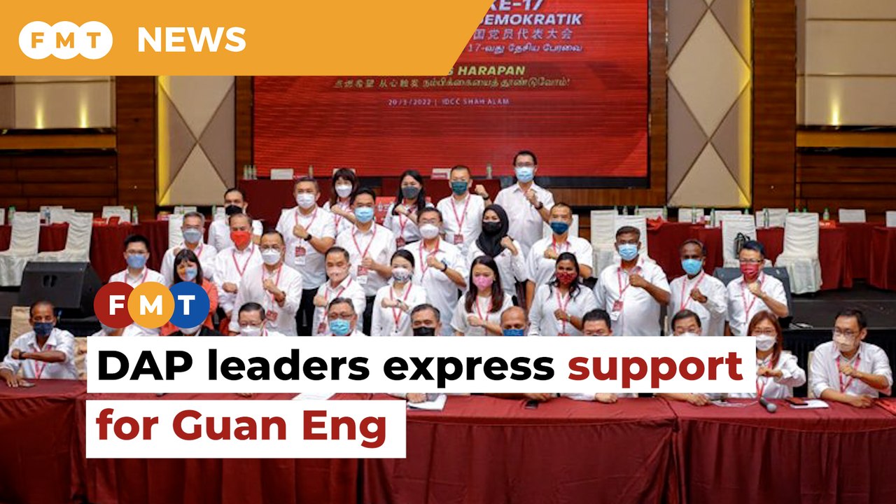 DAP leaders reject Boo’s call for Guan Eng to step down, express total ...