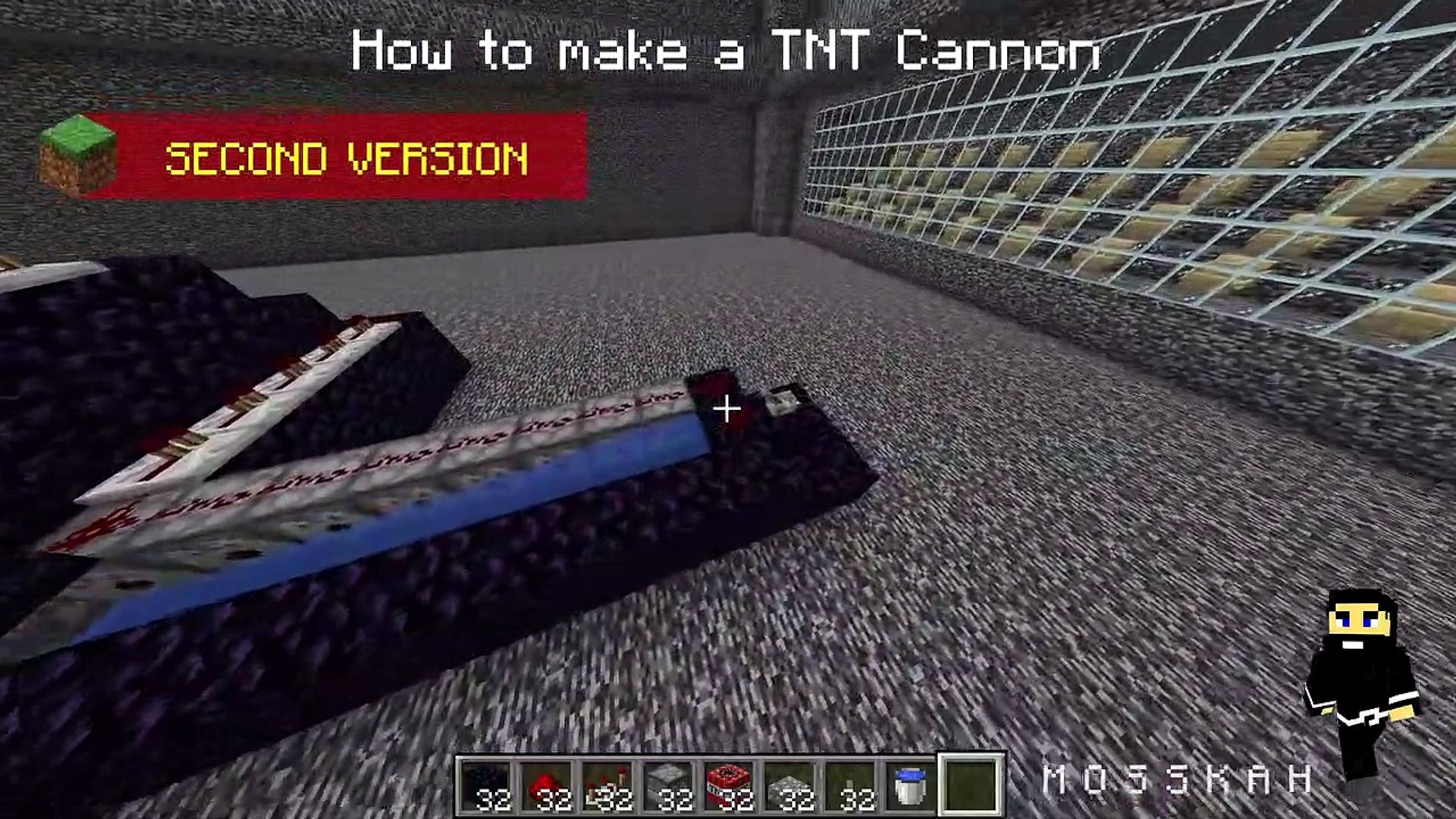 Minecraft Human Tnt Cannon