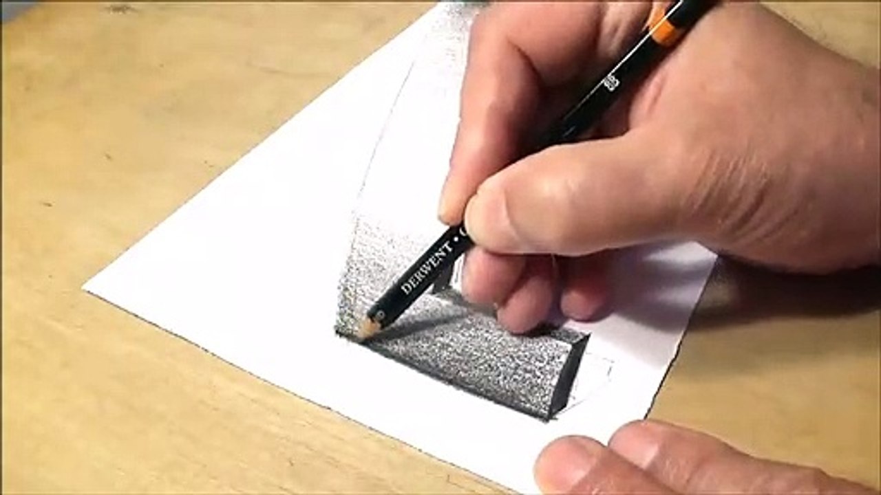 How to Draw Letter L - Drawing 3D Letter L with Pencil - VamosART ...