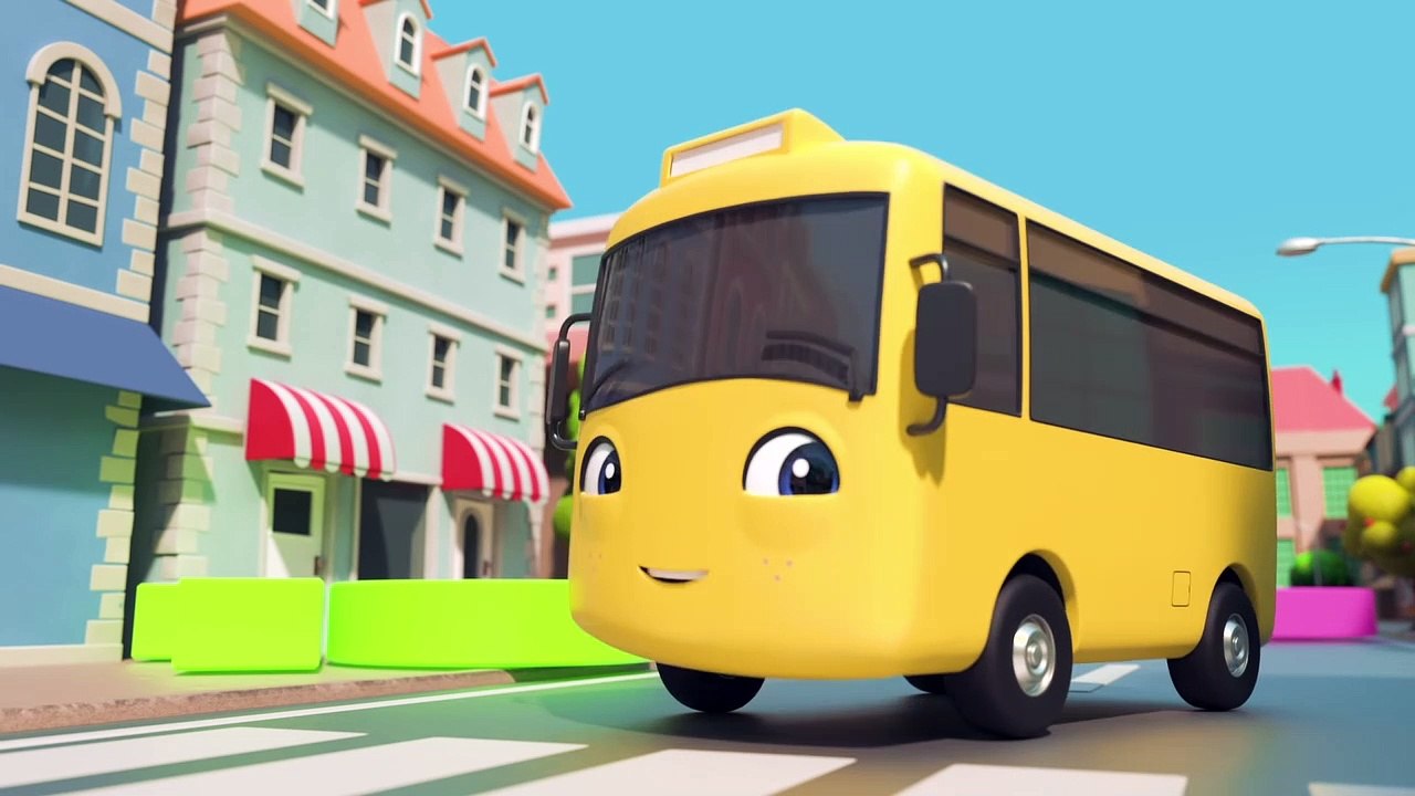 Counting 1 - 10 Rhymes - Go Buster the Yellow Bus | Nursery Rhymes ...
