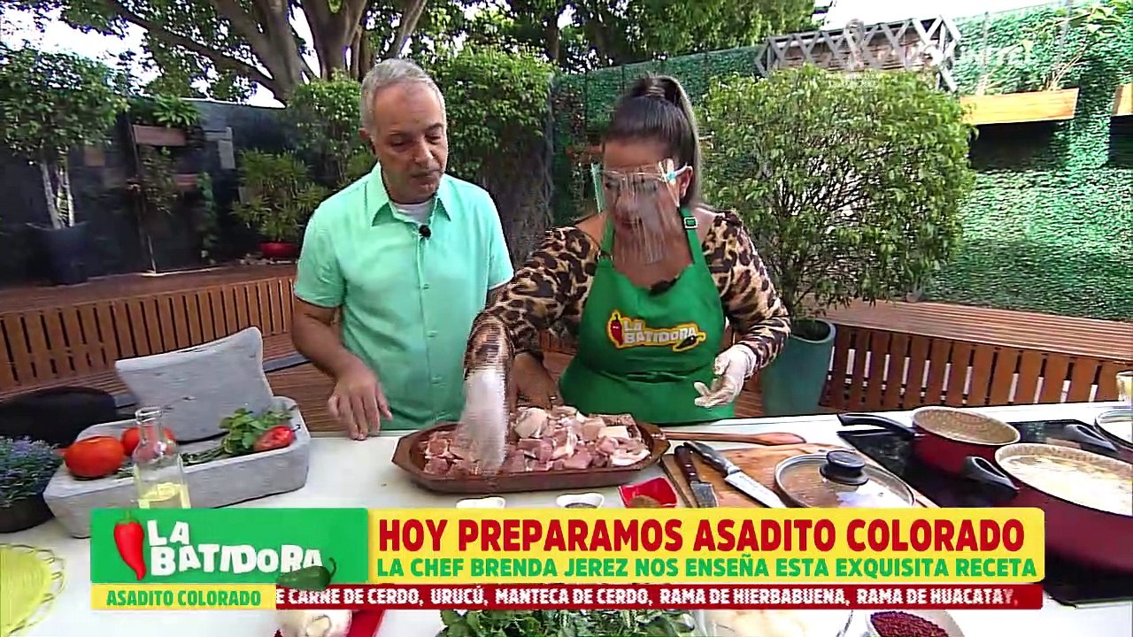 Receta: Celebramos a Vallegrande preparando Asadito Colorado - Vídeo ...