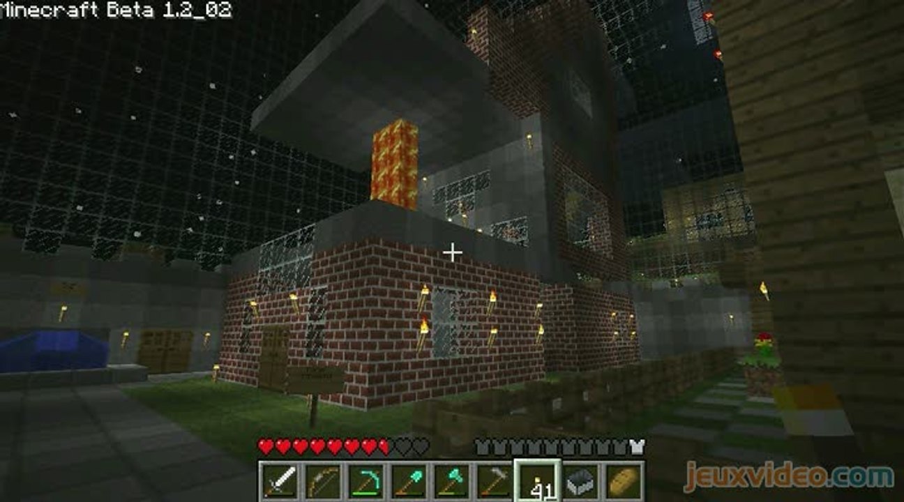 Minecraft : Retour à Jivéville - Vidéo Dailymotion