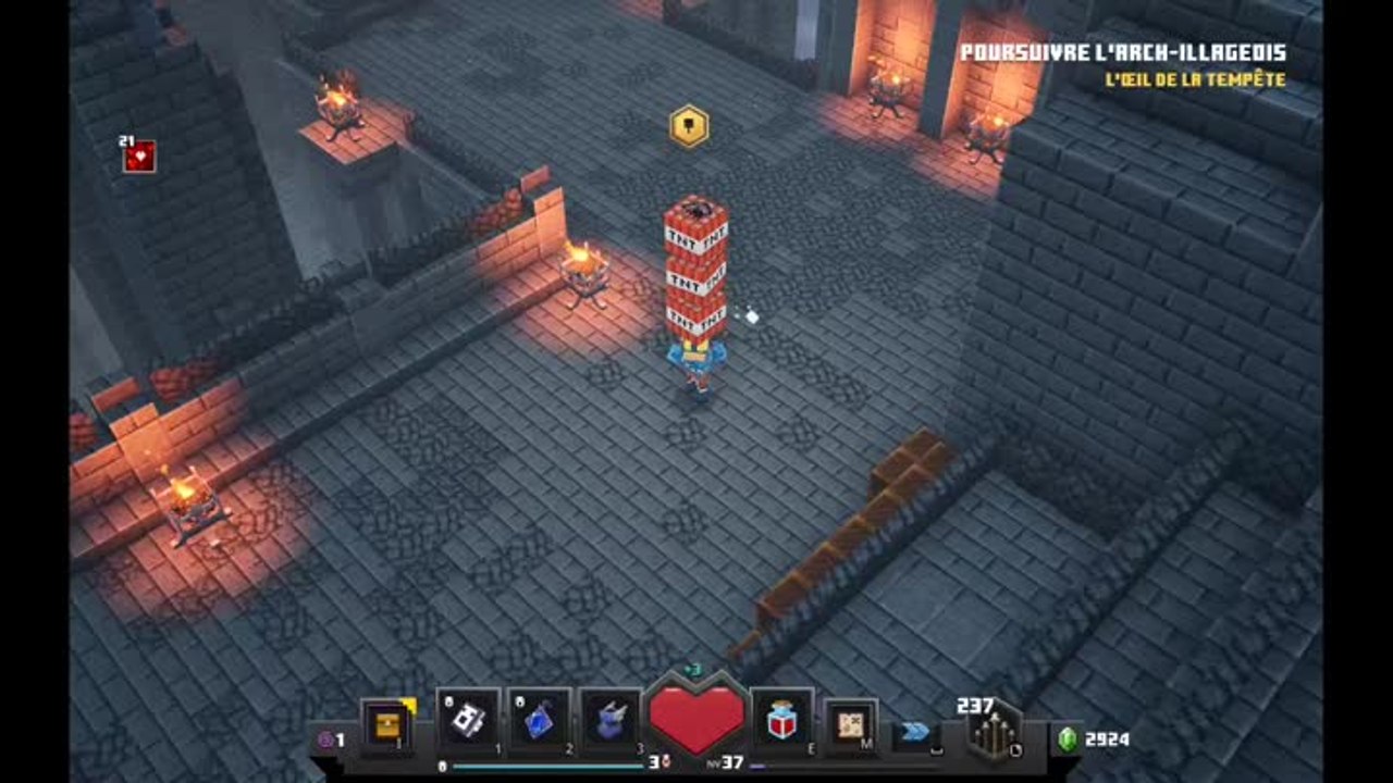 Minecraft Dungeons – Boss : Arch-illageois - Vidéo Dailymotion