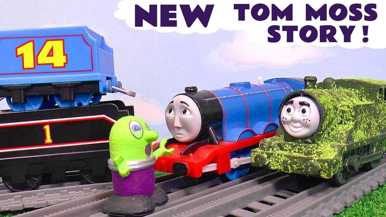 Tom Moss Toy Trains Story with Thomas and Friends and the Funny ...