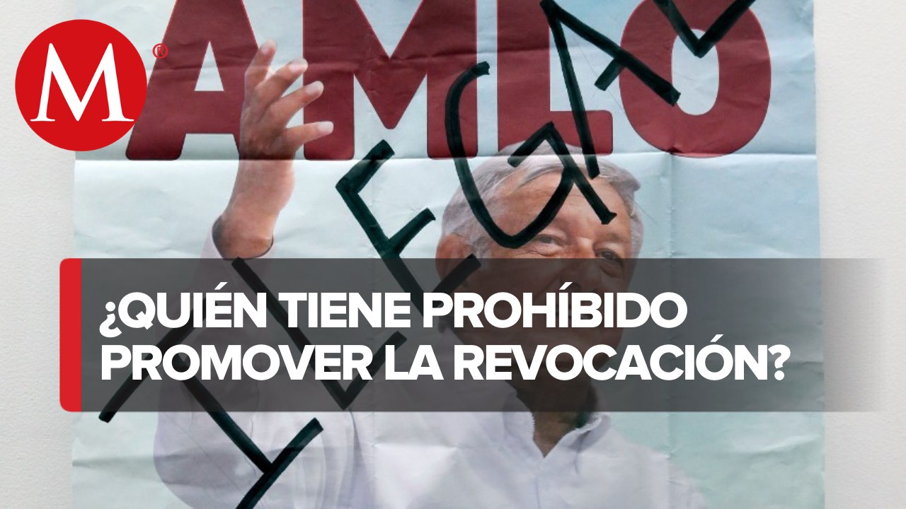 ¿Quiénes tienen prohibido hacer propaganda para la revocación de ...