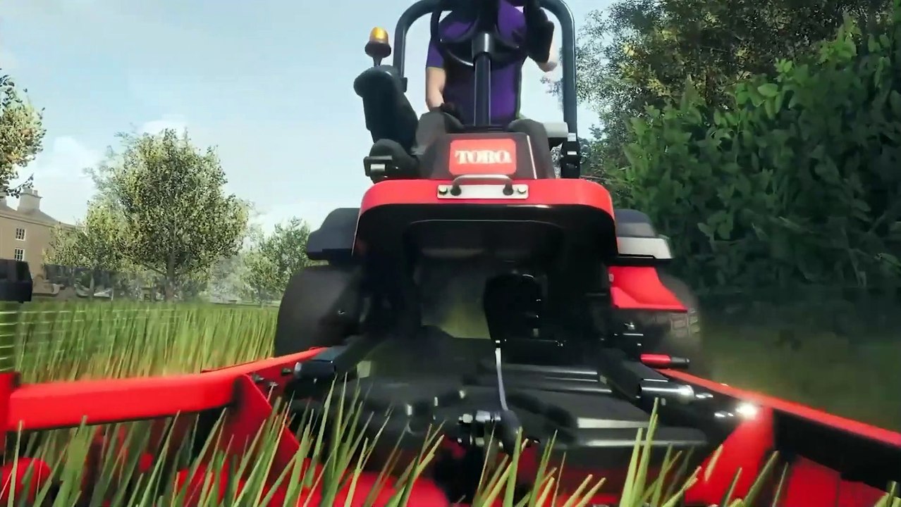 Lawn Mowing Simulator - Launch Trailer | PS5, PS4 - Video Dailymotion